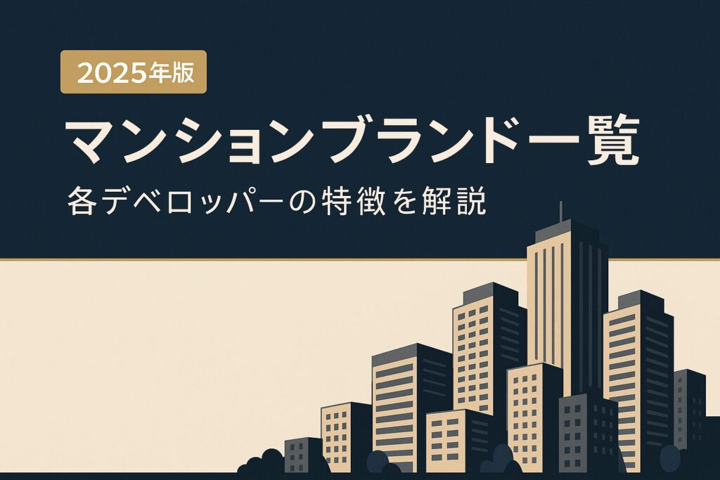 【2026年版】マンションブランド一覧！｜各デベロッパーの特徴を解説！ | Shisoの暮らし